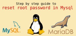 Step by step guide to reset root password in Mysql - LinuxTechLab