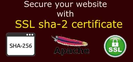 Secure your website with SSL sha2 certificate - LinuxTechLab