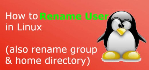 How to rename user in Linux (also rename group & home directory ...