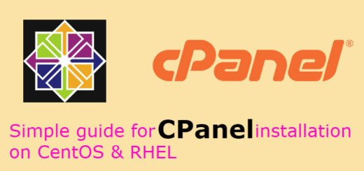 Simple guide for CPanel installation on CentOS & RHEL - LinuxTechLab