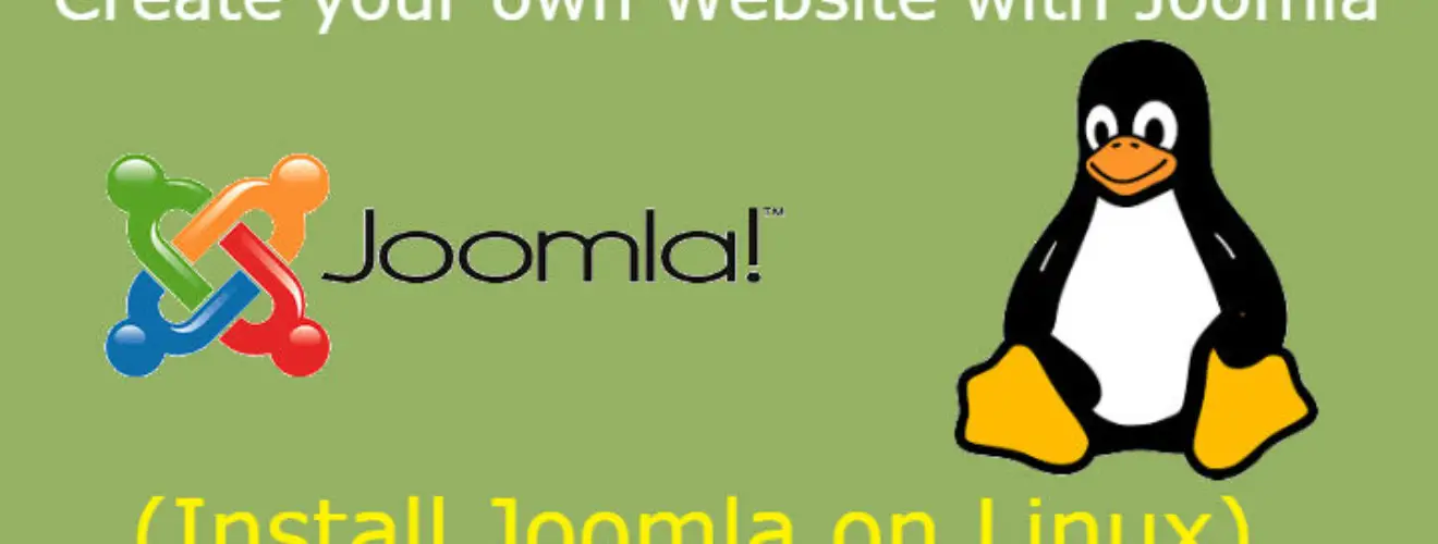 Create Your Own Website With Joomla Install Joomla On Linux