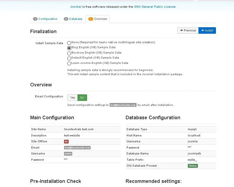 Create Your Own Website With Joomla Install Joomla On Linux Linuxtechlab