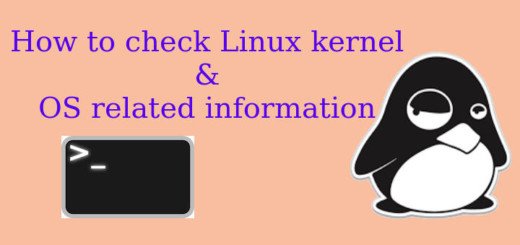 How to check Linux kernel & OS related information - LinuxTechLab