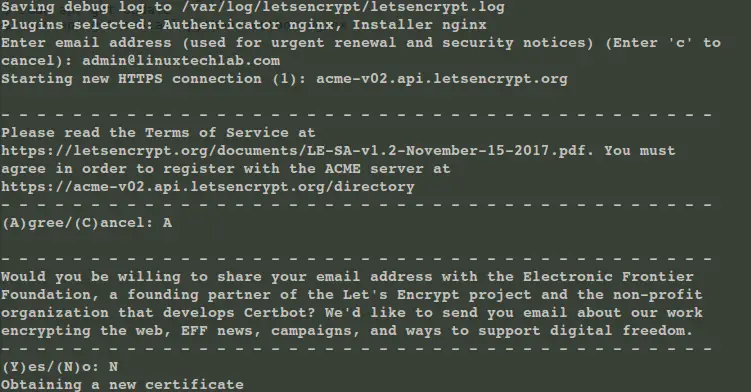 The Ultimate Guide To Configuring Ssl On Nginx With Lets Encrypt Linuxtechlab