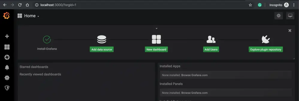 Install Grafana & integrate with Prometheus for complete monitoring ... Install Grafana & integrate with Prometheus for complete monitoring ...