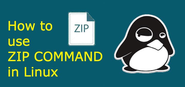 How To Use ZIP COMMAND In Linux LinuxTechLab