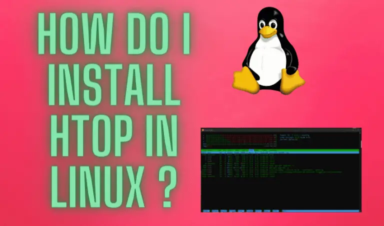 How do I install HTOP in Linux ? - LinuxTechLab