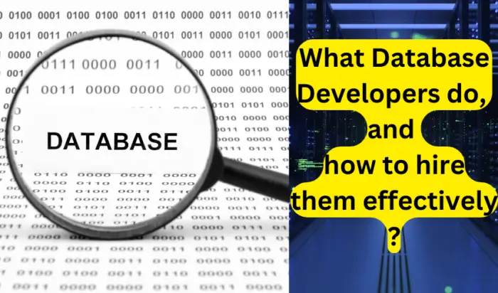 What Database Developers do, and how to hire them effectively ...