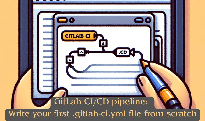 GitLab CI/CD pipeline: Write your first .gitlab-ci.yml file from scratch - LinuxTechLab